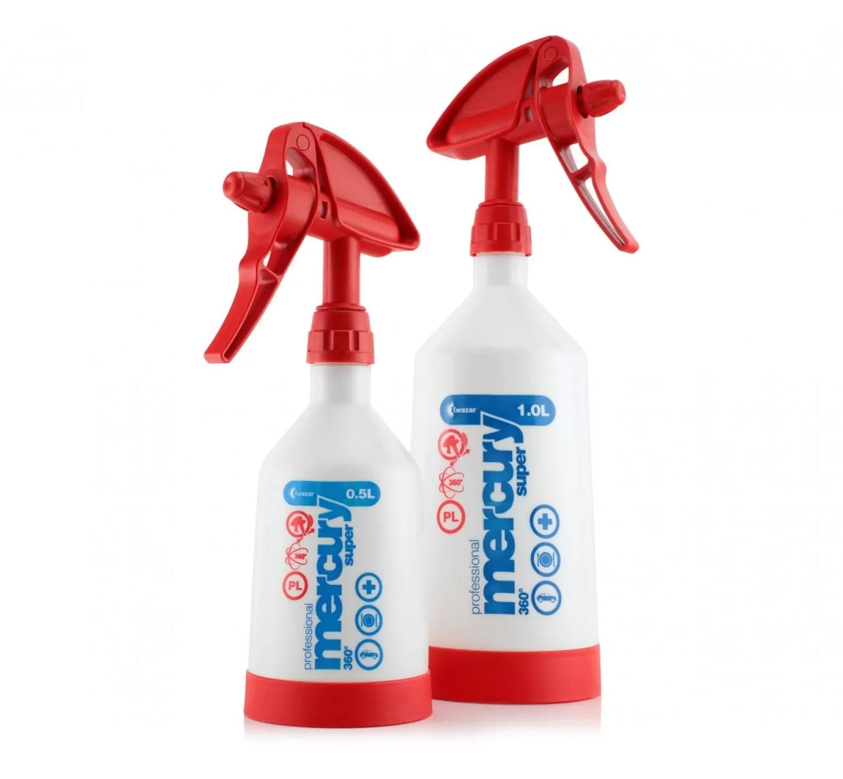 MERCURY PRO+ 360° UPSIDE-DOWN SPRAYER DOUBLE PUMP ACTION (500ML, 1L ...